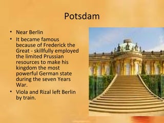 Rizal’s grand tour in europe with maximo viola | PPT