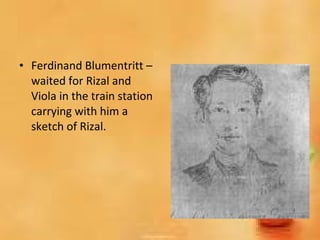 Rizal’s grand tour in europe with maximo viola | PPT