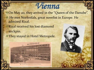 Rizal's grand tour of europe with viola | PPT