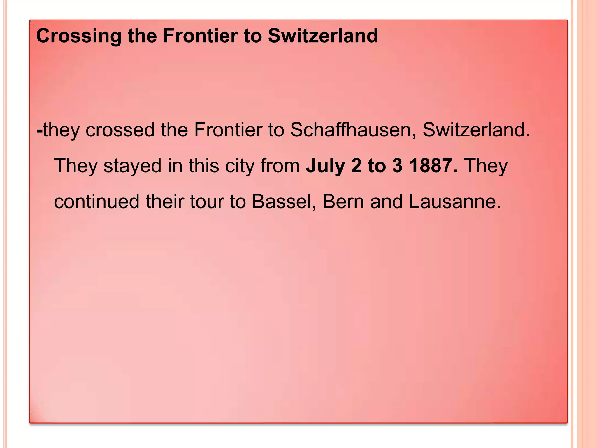 Rizal’s grand tour of Europe with viola 1888 | PPTX