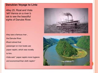 Rizal’s grand tour of Europe with viola 1888 | PPTX