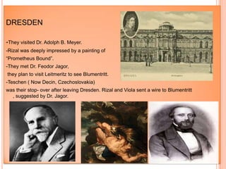 Rizal’s grand tour of Europe with viola 1888 | PPTX