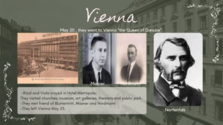 Rizal's Grand Tour with Viola 1887 | PDF
