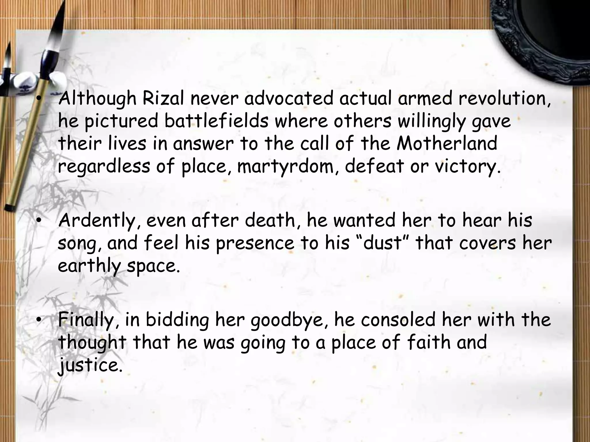 Rizal’s intellectual legacy in selected poems 2 | PPTX