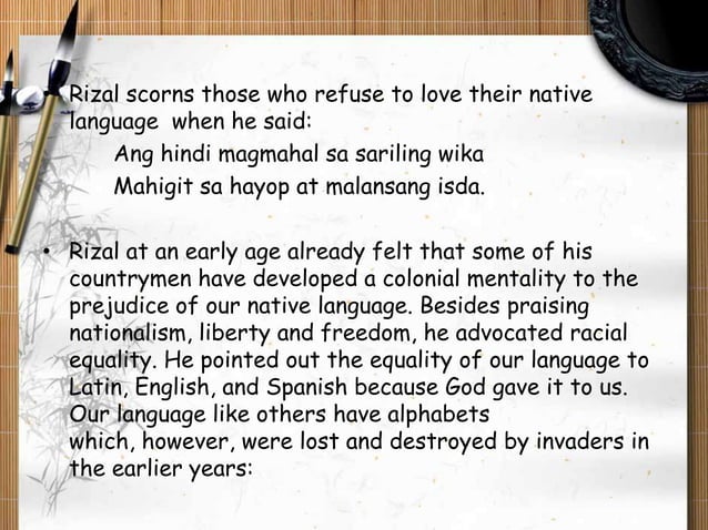 Rizal’s intellectual legacy in selected poems 2 | PPTX