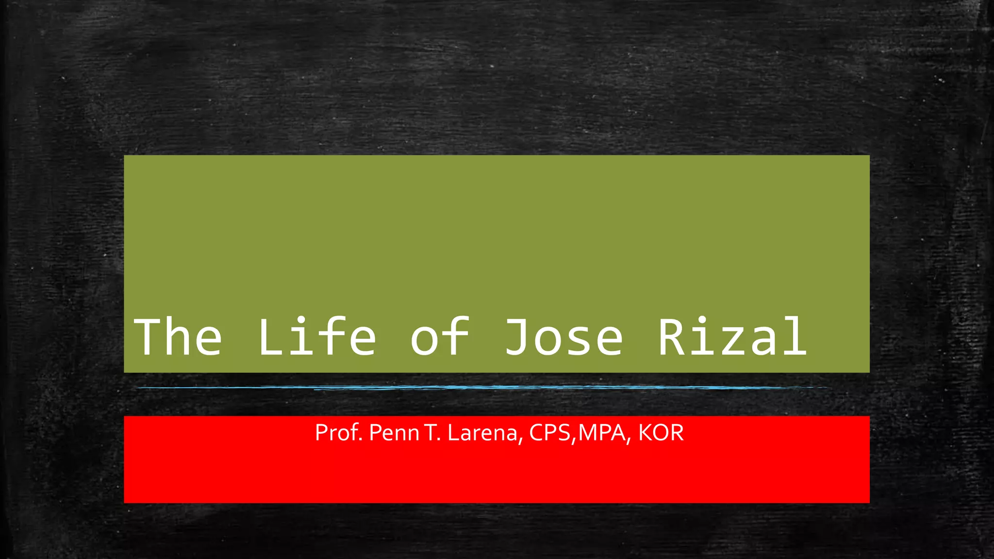 Jose Rizal Mercado Family History | PPTX