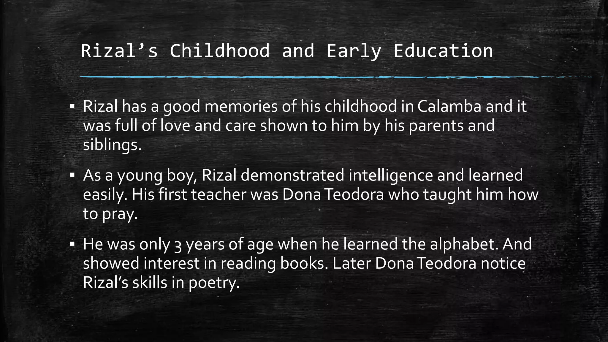 Jose Rizal Mercado Family History | PPTX