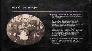 Jose Rizal Mercado Family History | PPTX