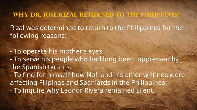 JOSE P. RIZAL’S LIFE ABROAD POWER POINT PRESENTATION | PPT