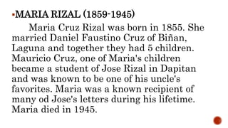 Rizal’s Life Exile Trial and Death.pptx