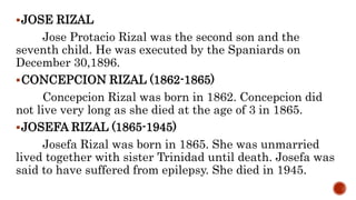 Rizal’s Life Exile Trial and Death.pptx