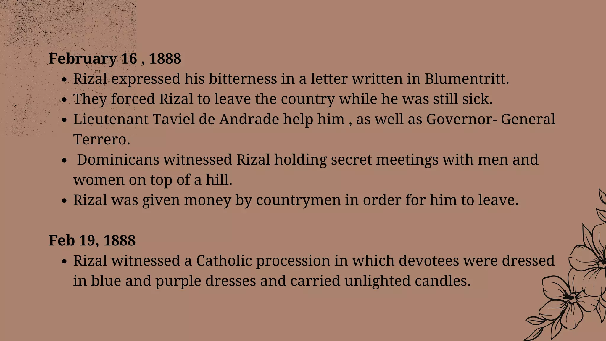 Rizal's Life Higher Education & Life Abroad | PDF