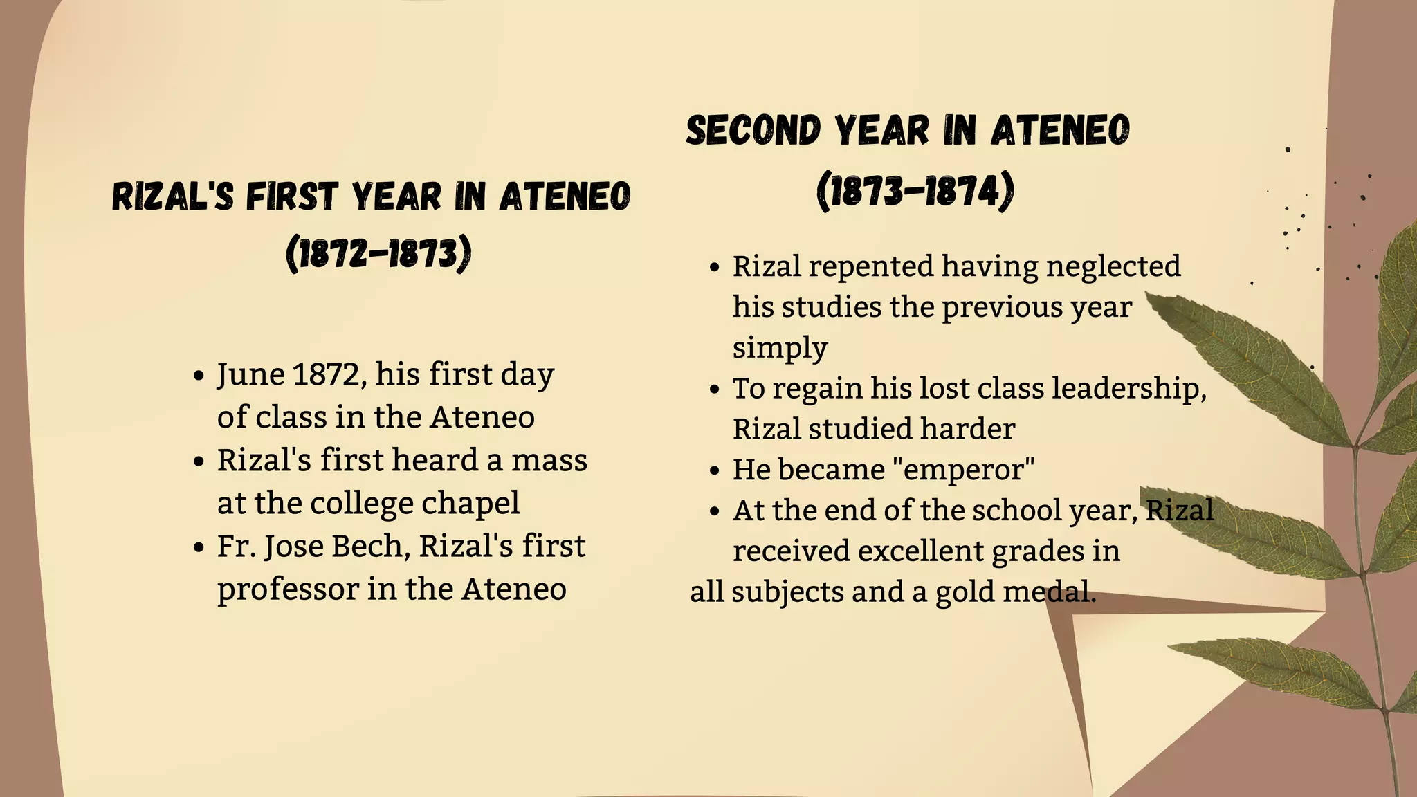 Rizal's Life Higher Education & Life Abroad | PDF