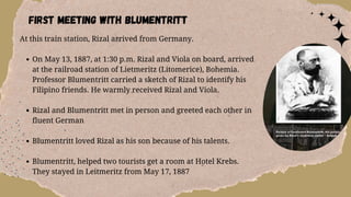 Rizal's Life Higher Education & Life Abroad | PDF