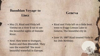 Rizal's Life Higher Education & Life Abroad | PDF