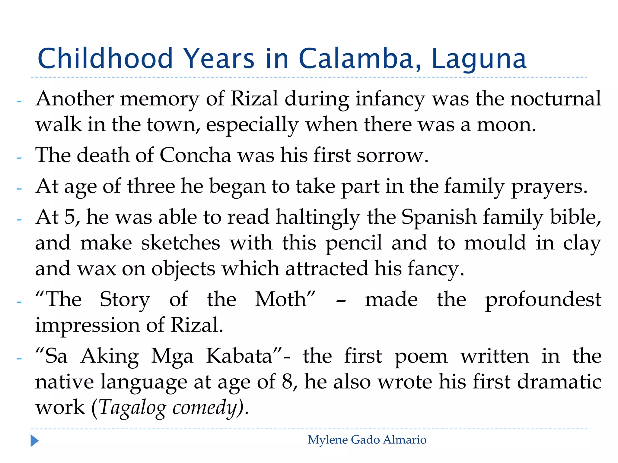 Rizal’s life, works and writing | PDF