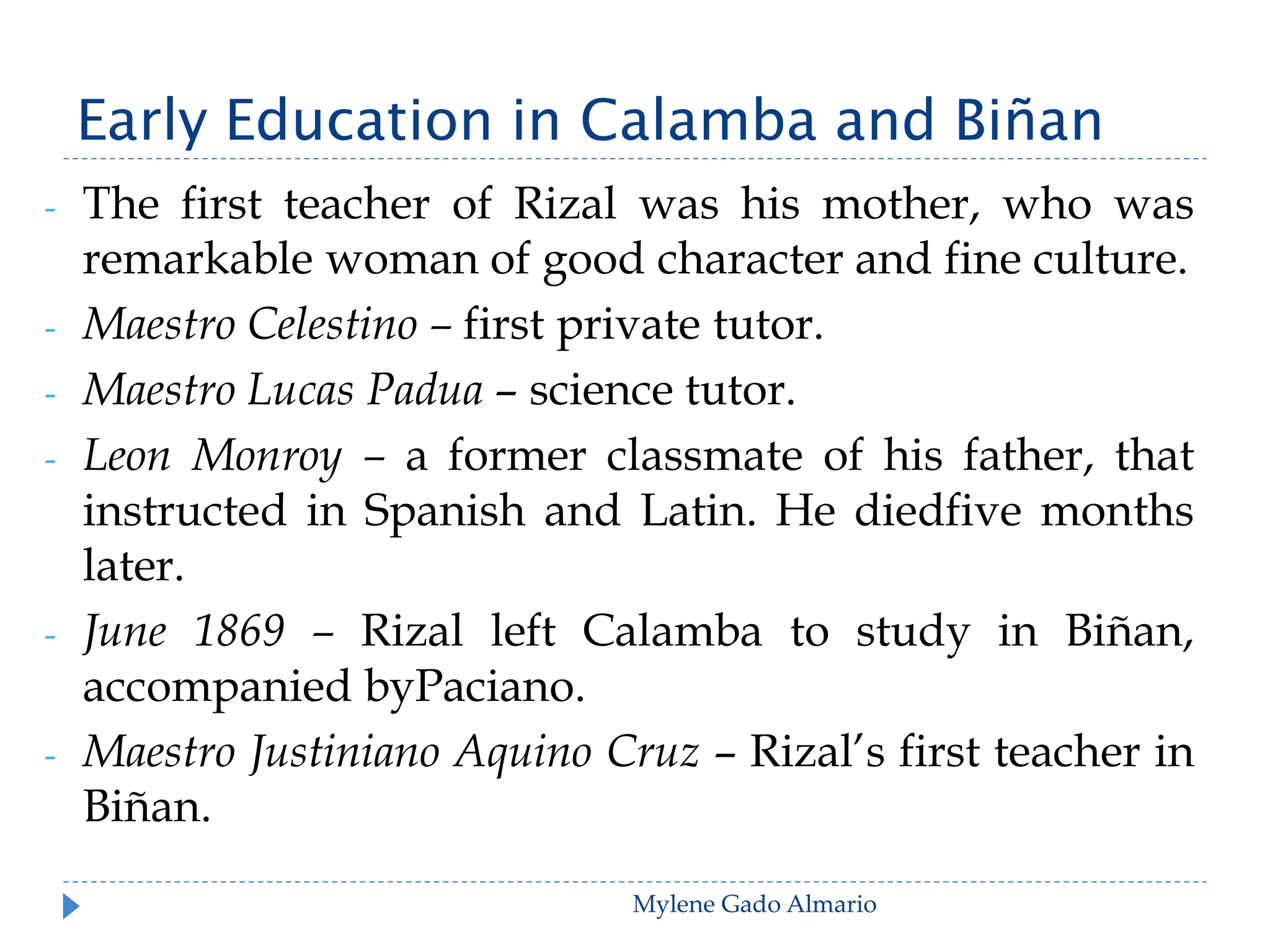 Rizal’s life, works and writing | PDF