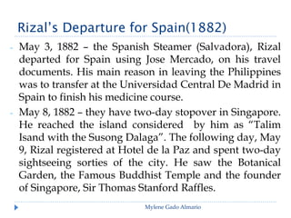 Rizal’s life, works and writing | PDF