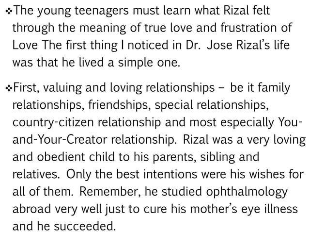 Rizal's love interests and famous lines | PPTX