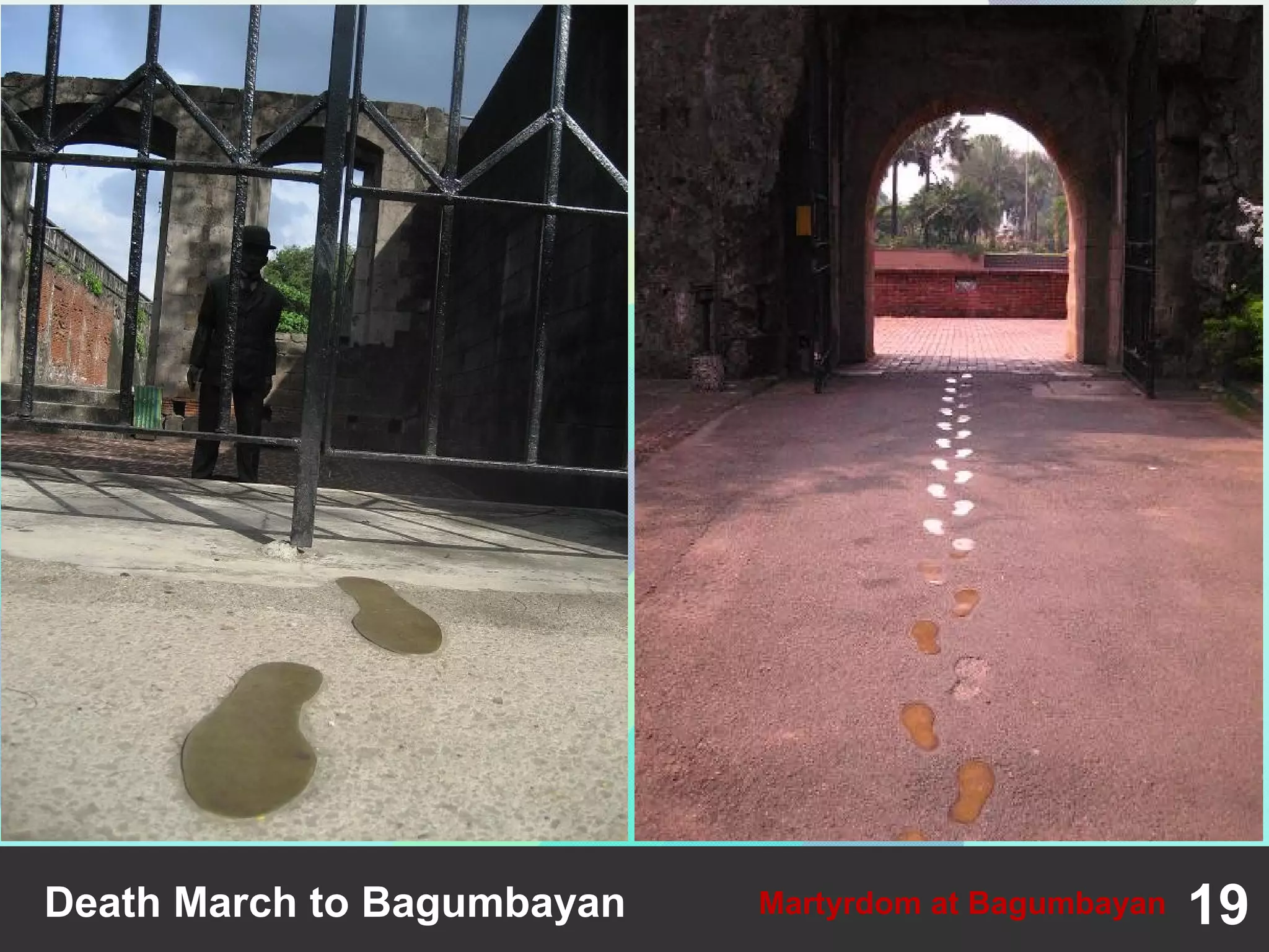 Rizal's martyrdom at bagumbayan | PPT