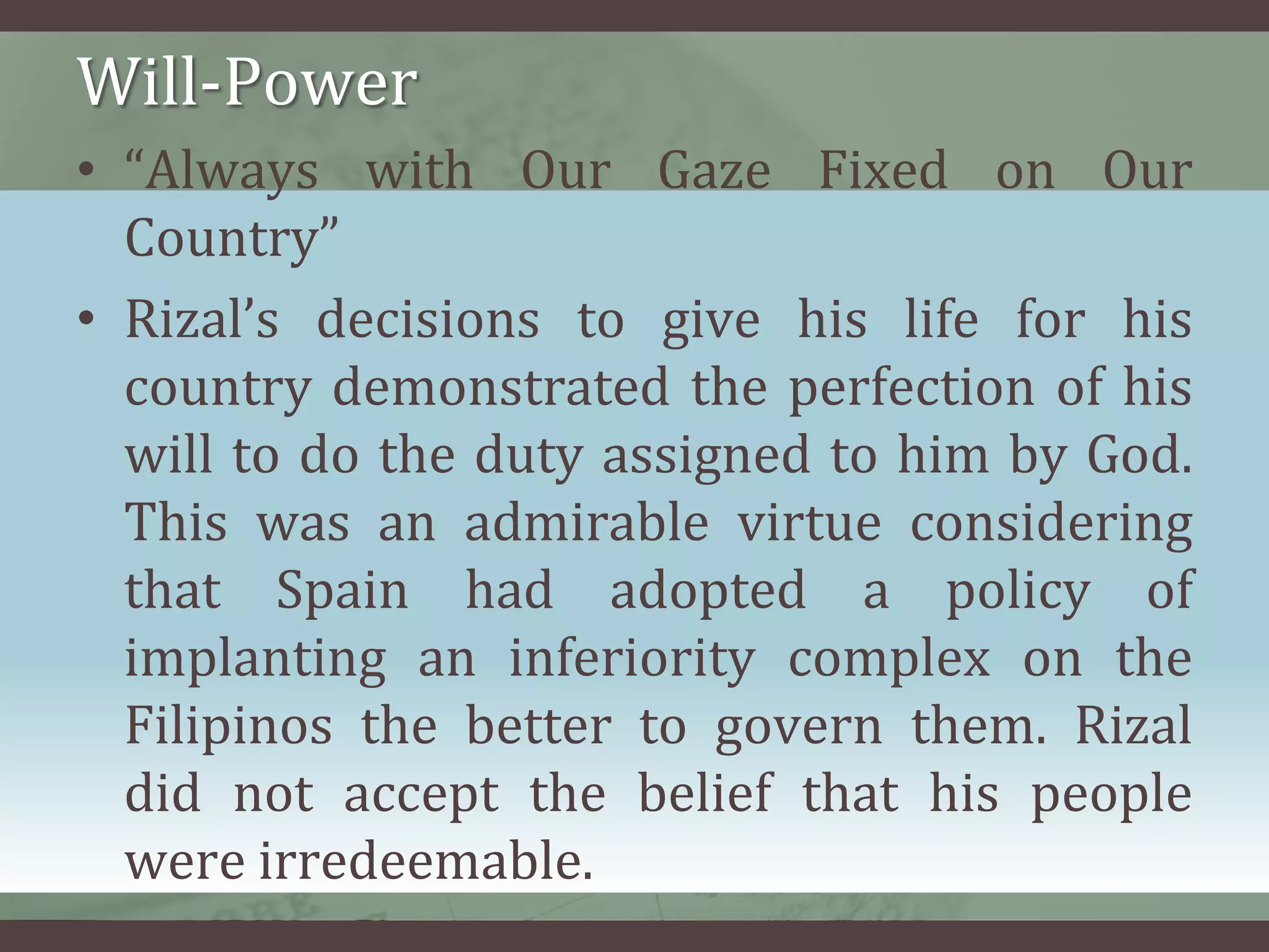 Rizal’s Moral Legacies for Our Daily Life | PPTX