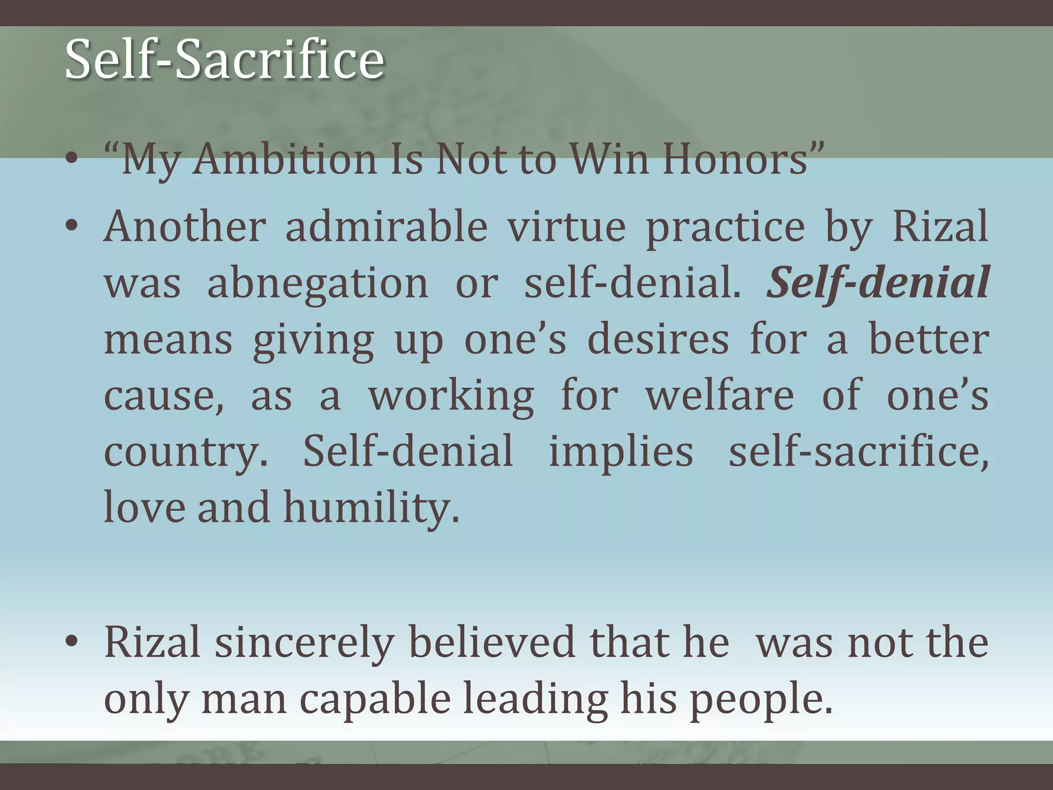 Rizal’s Moral Legacies for Our Daily Life | PPTX