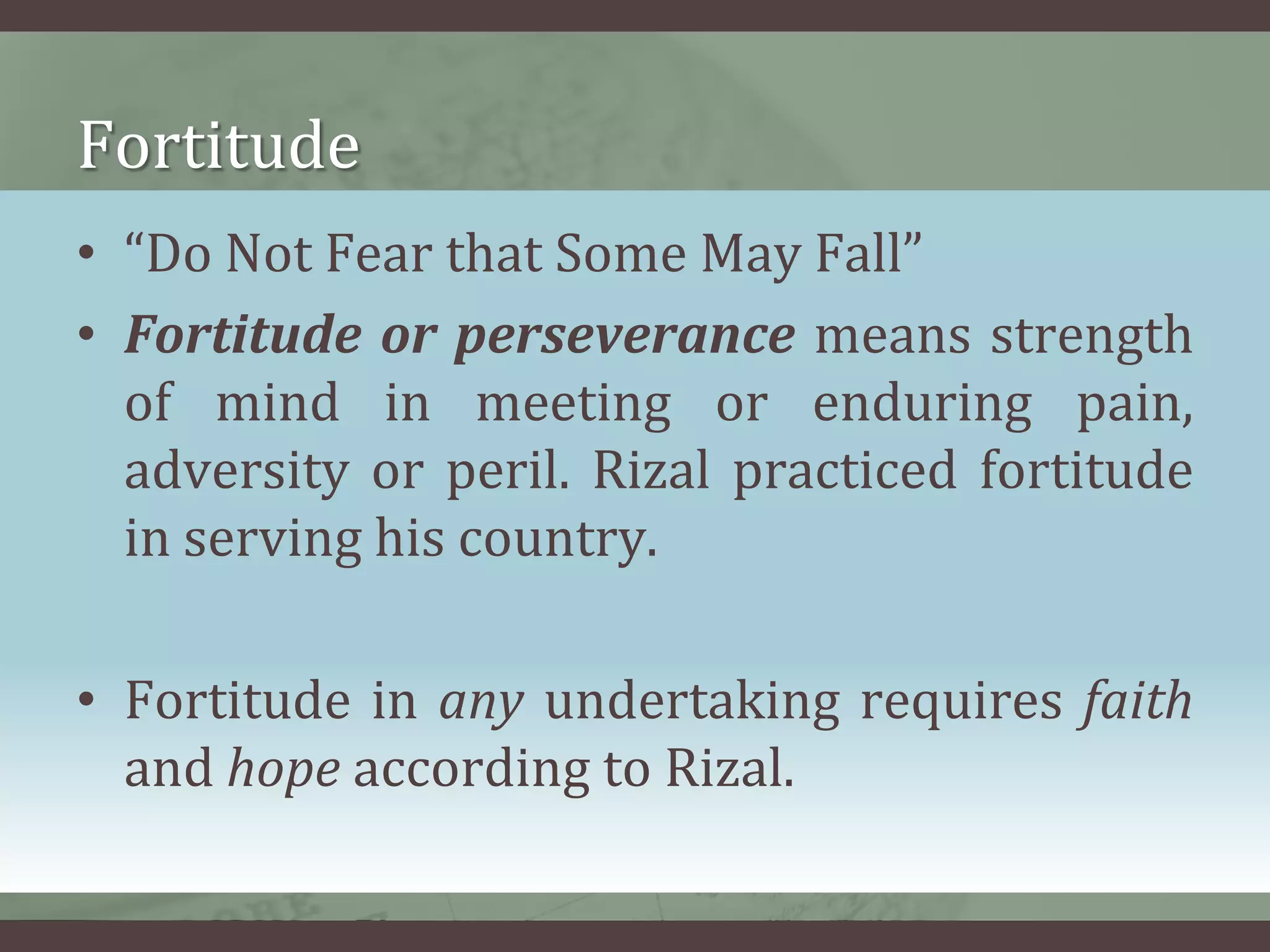 Rizal’s Moral Legacies for Our Daily Life | PPTX