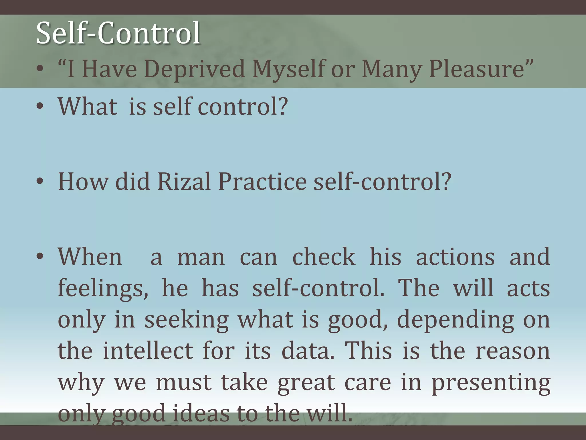 Rizal’s Moral Legacies for Our Daily Life | PPTX