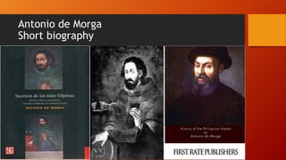 Rizal's morga and views of philippines history | PPT