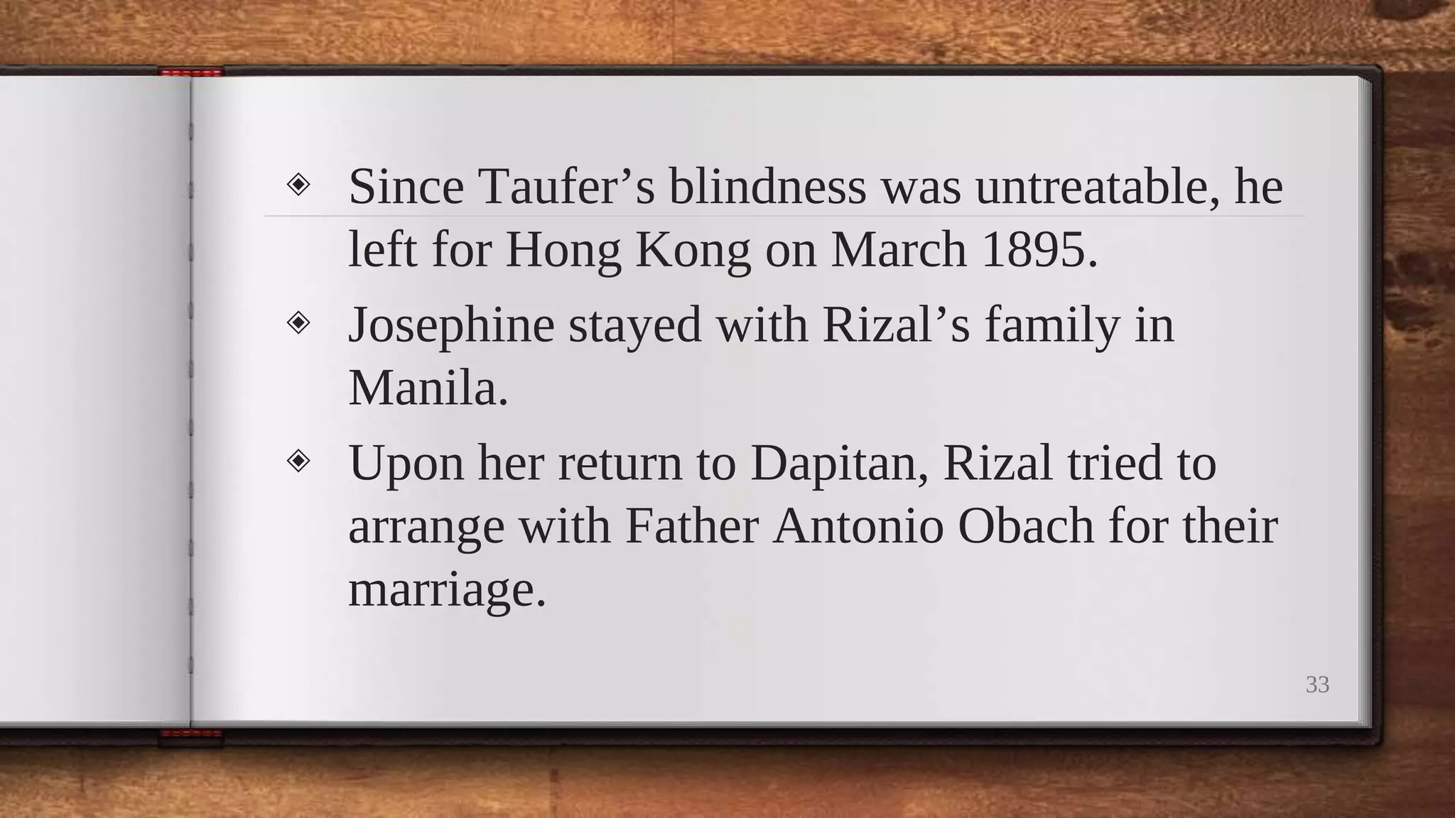 Rizal's relationships | PPTX