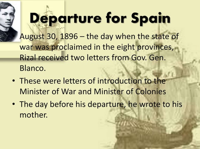 Rizal's Last Trip Abroad | PPTX