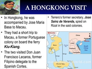 JOSE P. RIZAL’S SECOND TRAVEL ABROAD.pptx