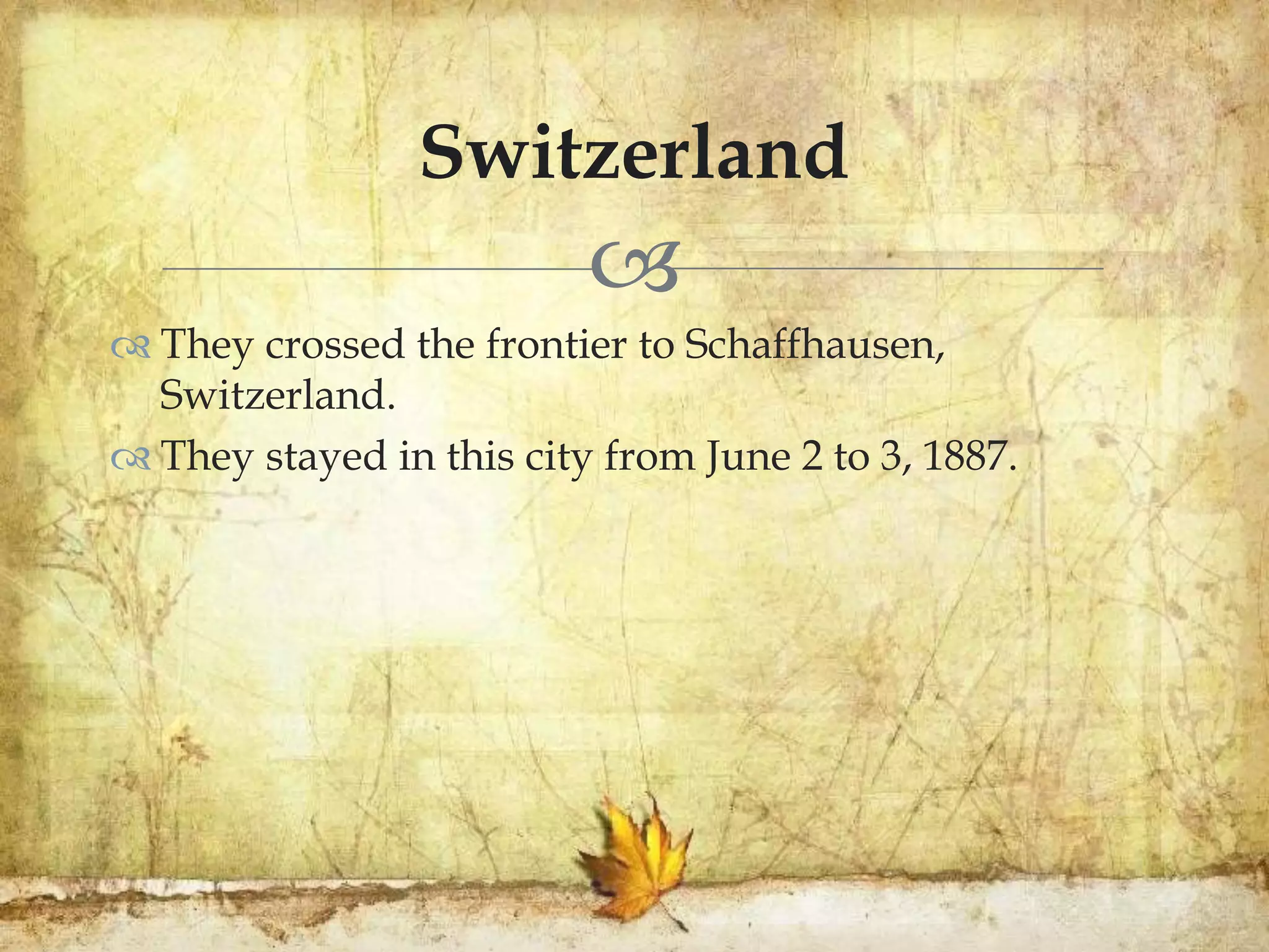 Rizal's Sojourn in Europe | PPTX