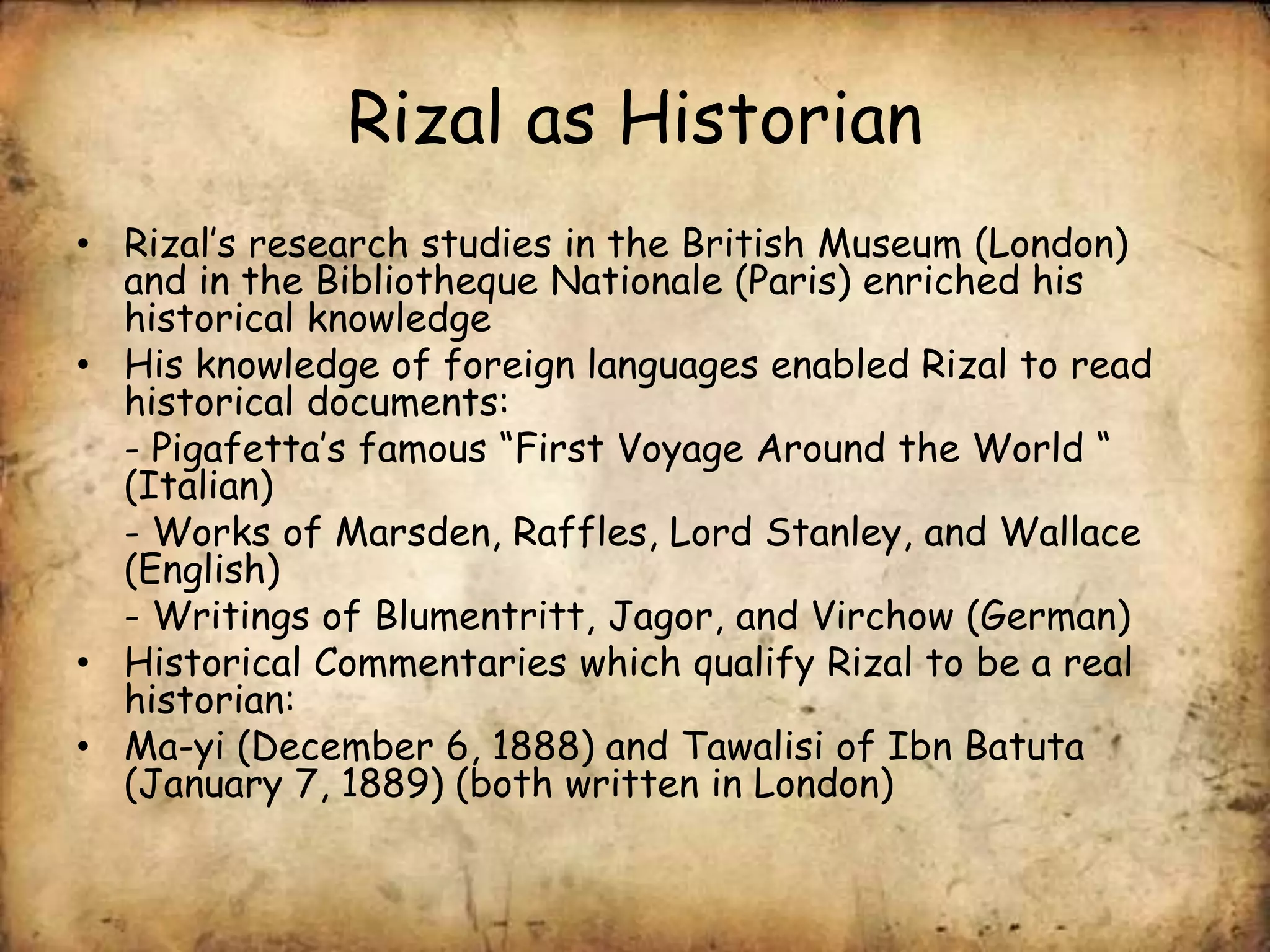 Rizal's sojurn in paris | PPTX