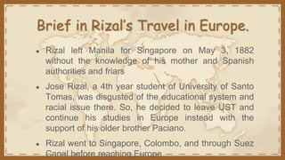 Rizal’s Travel in Europe.pptx