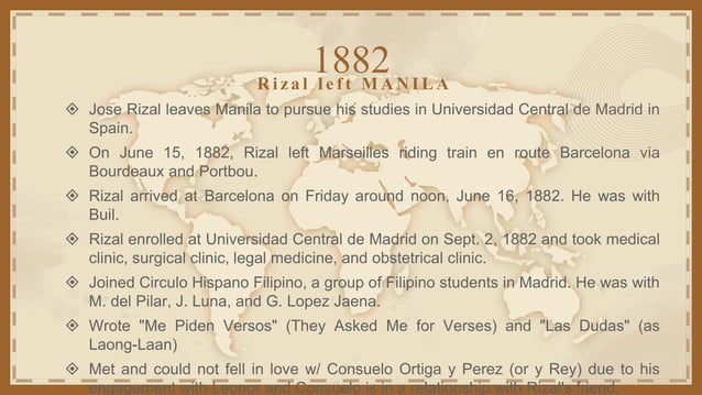 Rizal’s Travel in Europe.pptx | Europe Travel | Travel Locations