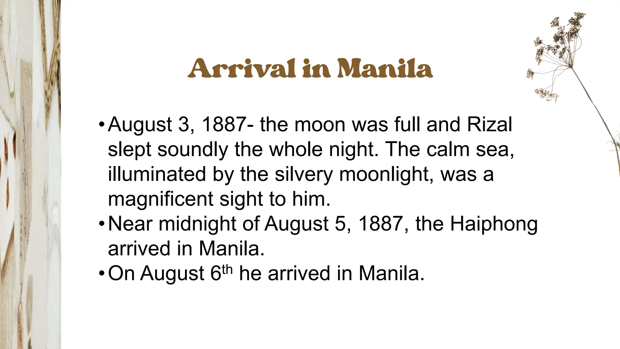 Rizal Subject PowerPoint presentation... | PPT