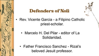 Rizal Subject PowerPoint presentation... | PPT