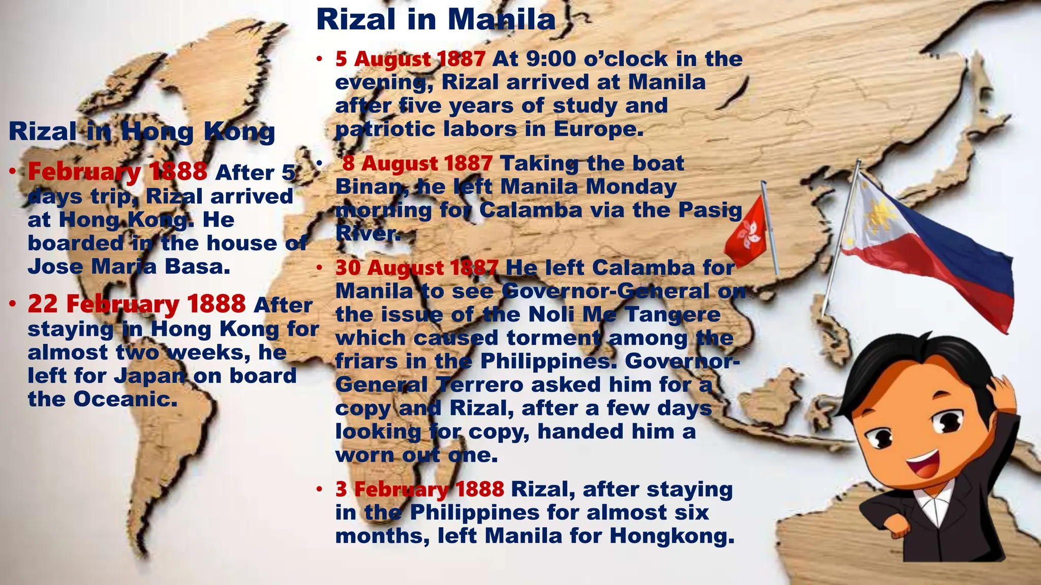 RIZAL TRAVEL ABROAD_sagayap.pptx rizal monuments | PPTX