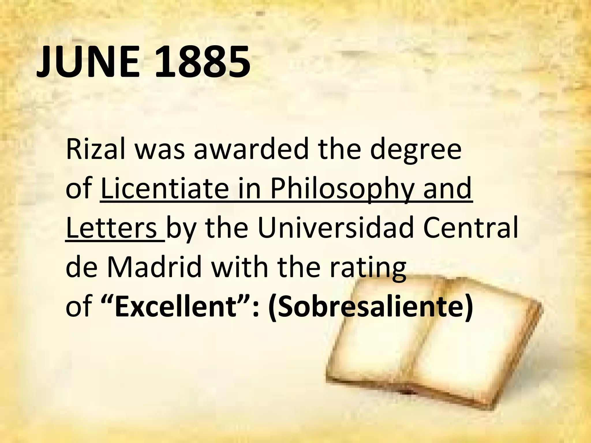 Rizal first trip abroad | PPT