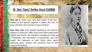 Jose Rizal: Women in Rizal's Life | PPTX
