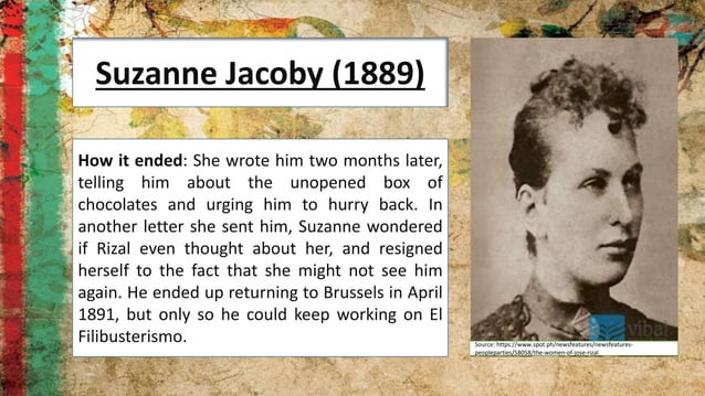 Jose Rizal: Women in Rizal's Life | PPTX