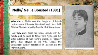 Jose Rizal: Women in Rizal's Life | PPTX