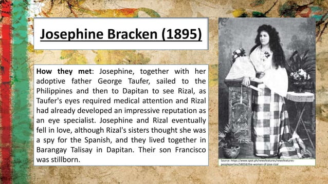 Jose Rizal: Women in Rizal's Life | PPTX