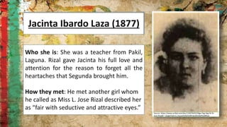 Jose Rizal: Women in Rizal's Life | PPT