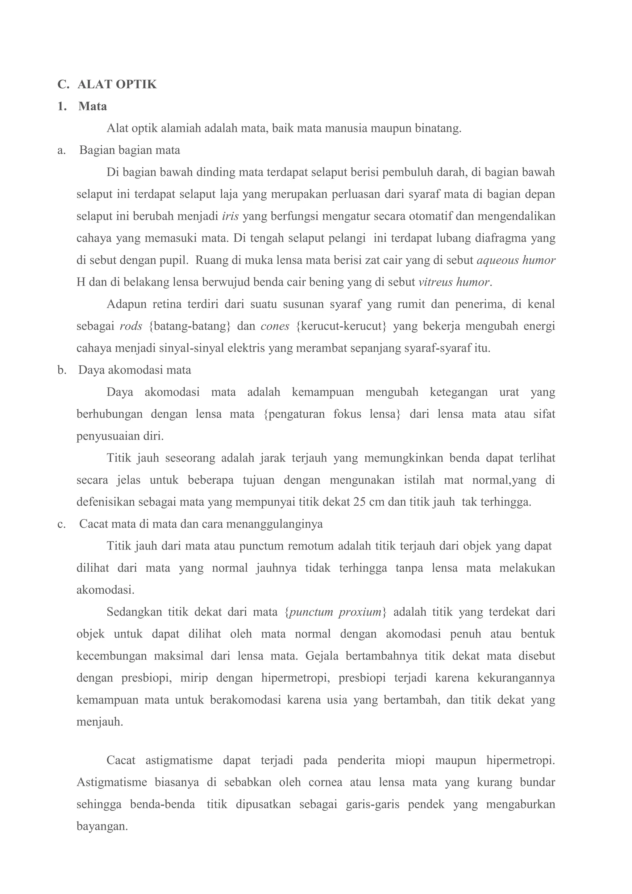 Induksi Elektromagnetik & Cahaya dan Optika | DOCX