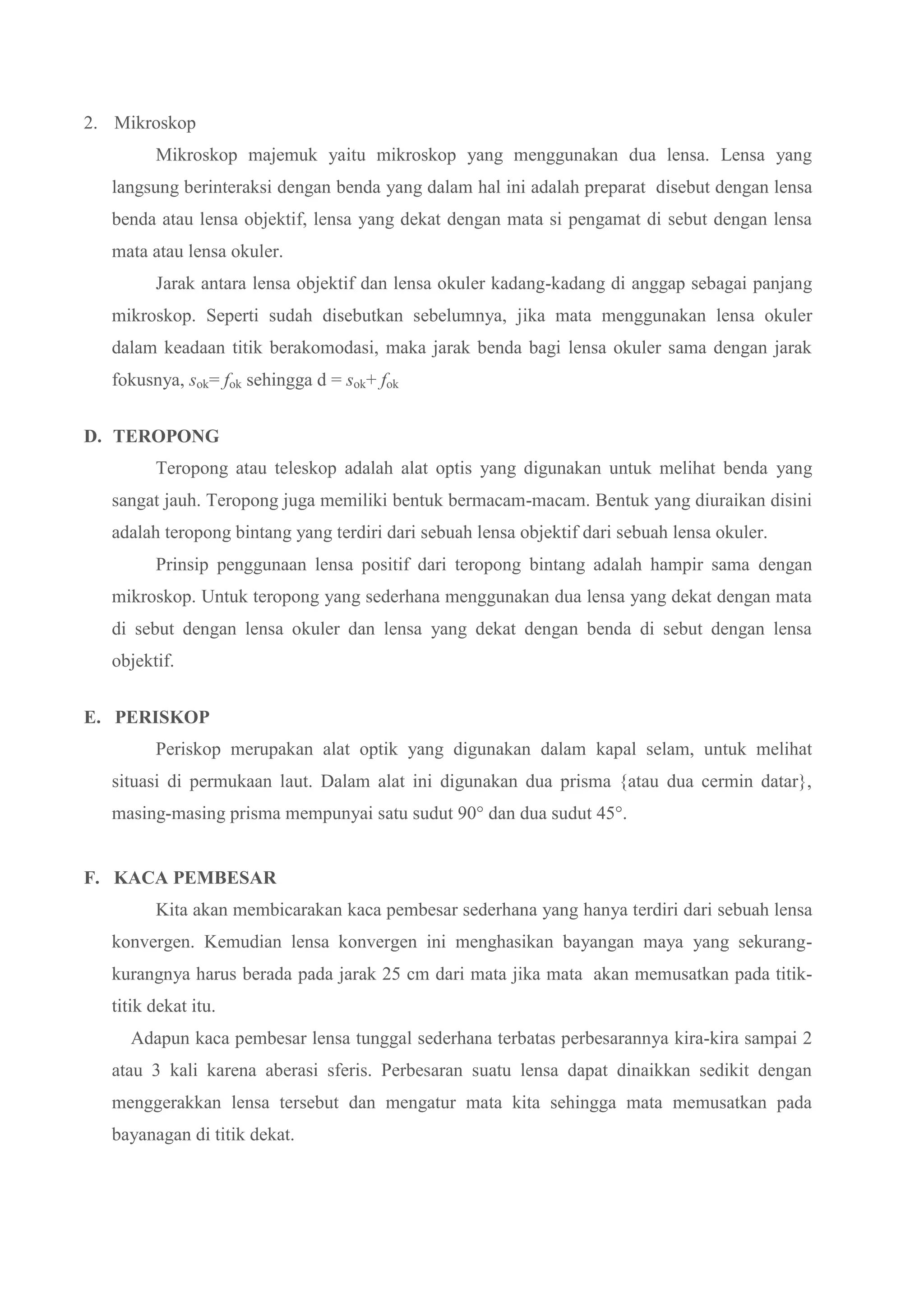 Induksi Elektromagnetik & Cahaya dan Optika | DOCX
