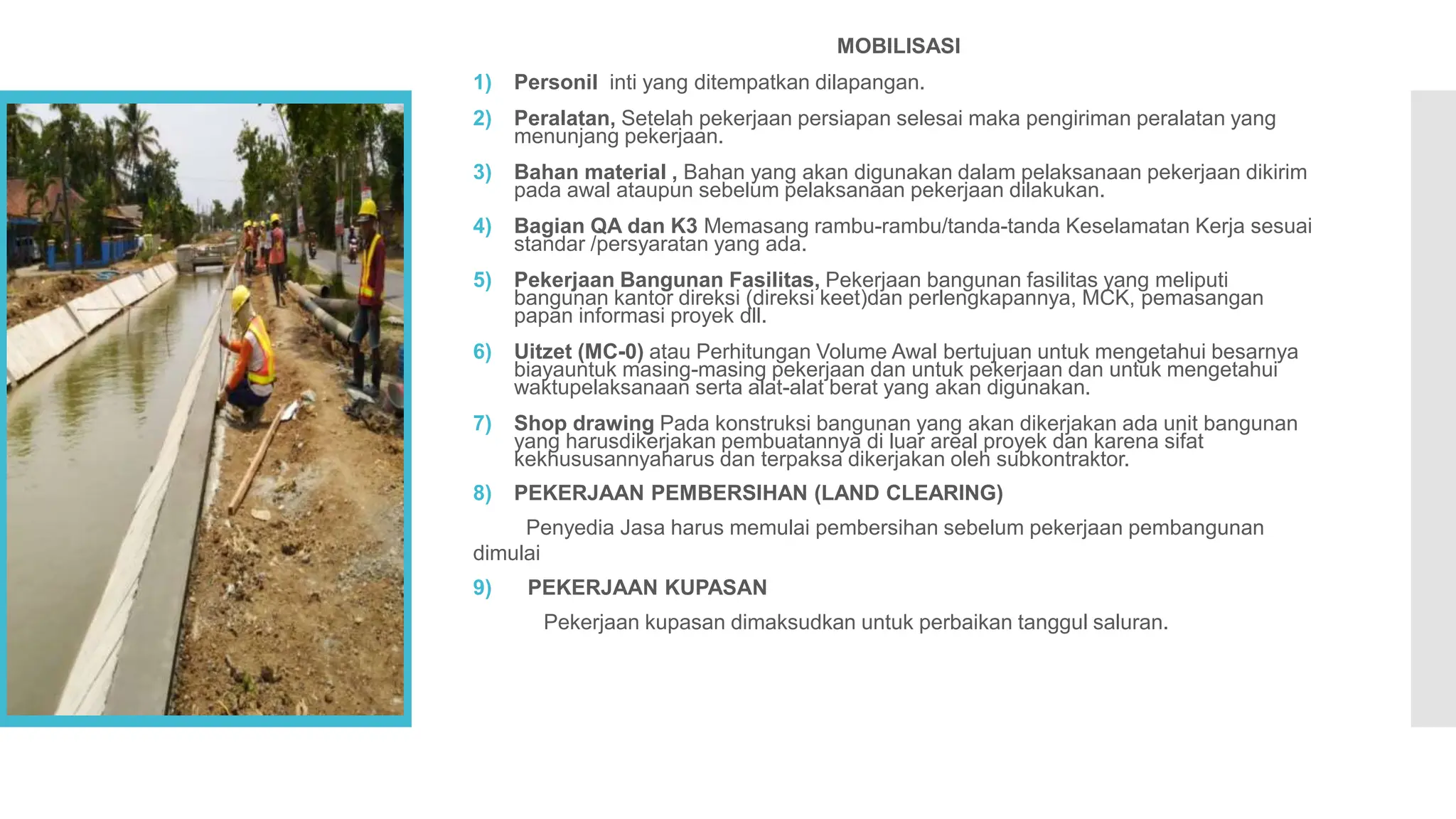 Rizki Herlan Ananda Putra - Pelaksana lapangan pekerjaan saluran ...