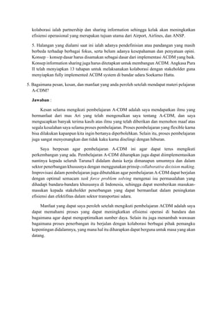 Airport-collaborative decision making | PDF