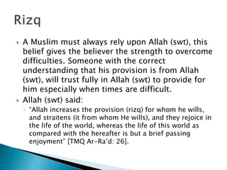 Rizq-Provision | PPTX